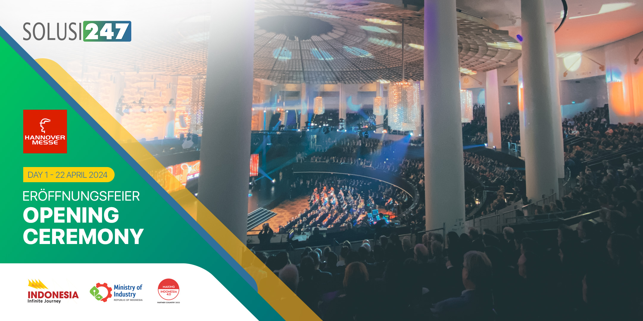 Day 1 - Hannover Messe 2024 - Solusi247